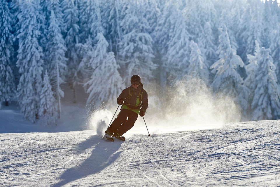 Skifahren Arberregion Skigebiet Bayerischer Wald Wintersportgebiet ...